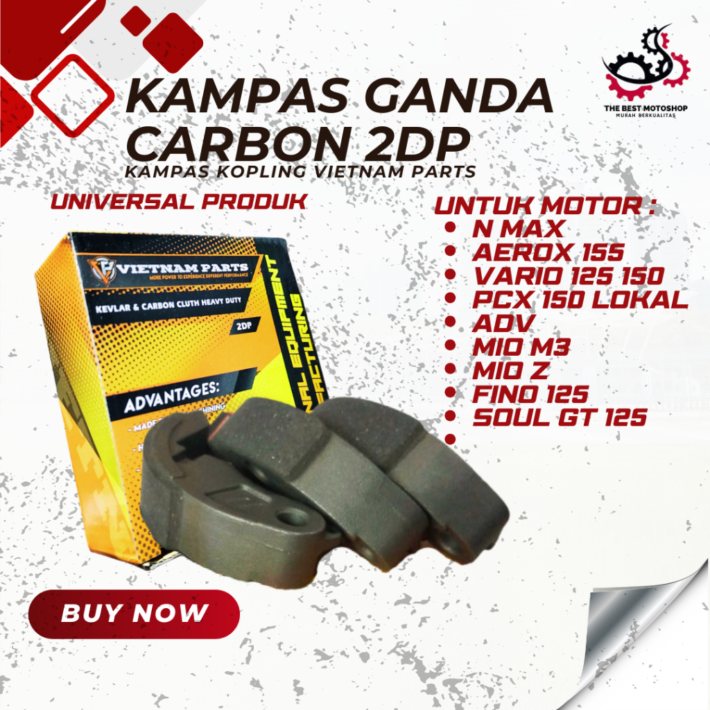 Jual KAMPAS GANDA BEAT CARBON KODE K44 KAMPAS GANDA NMAX 2DP CARBON ...