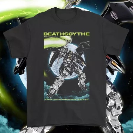 Jual KAOS GUNDAM DEATHSCYTHE Stealth Close Quarters Combat Mobile Suit ...