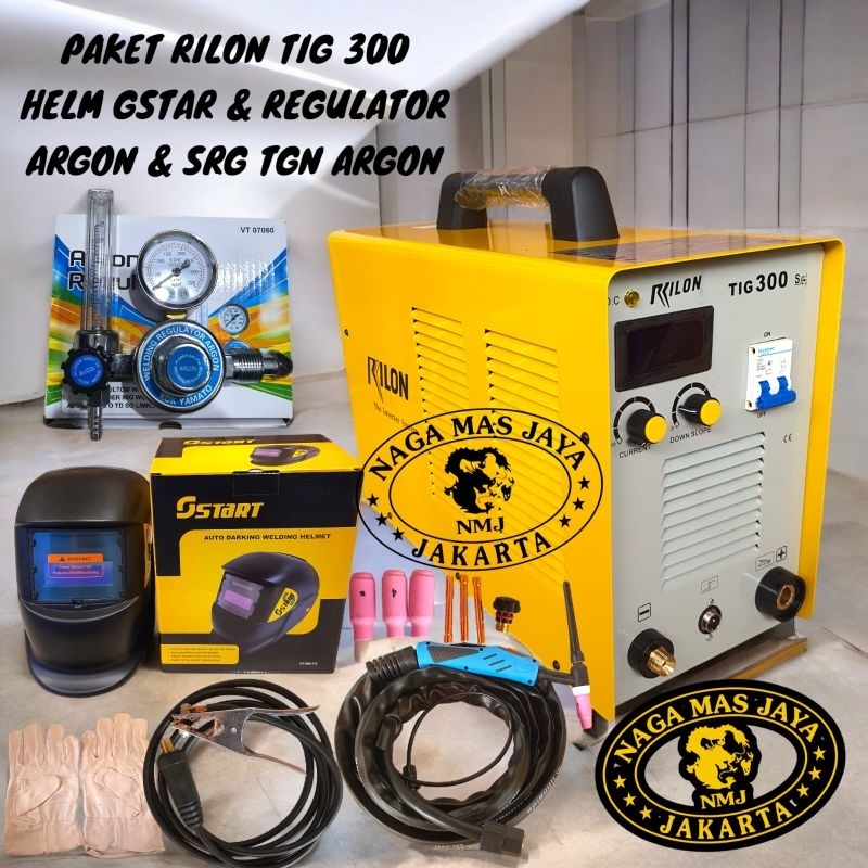 Jual MESIN LAS ARGON RILON TIG 300 S / TRAFO LAS ARGON RILON TIG 300S / RILON TIG 300 | Shopee ...