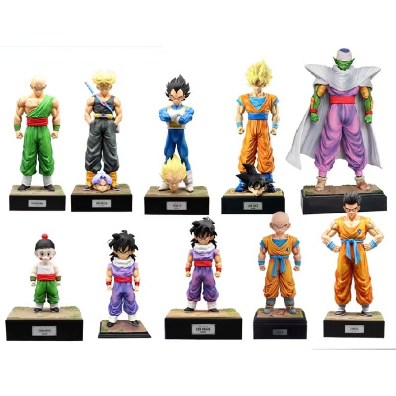 Jual Action Figure Dragon Ball Son Goku Gohan kurilin Infinity Studio ...
