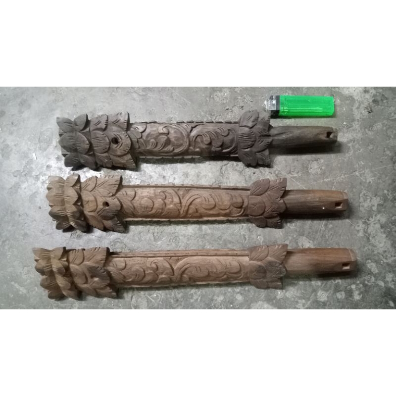 Jual Seruling suling Bali primitif, alat musik tradisional, kerajinan ...