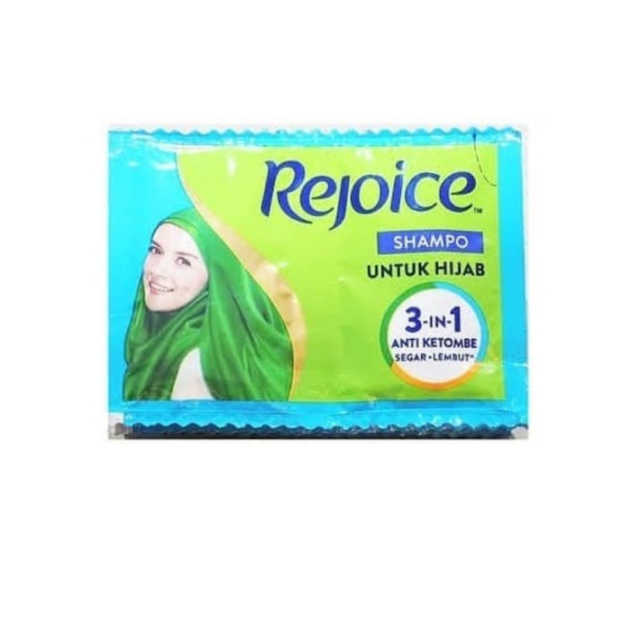 Jual Shampo Rejoice Hijab 3in1 Anti Dandruff Sachet 10 ml | Shopee Indonesia
