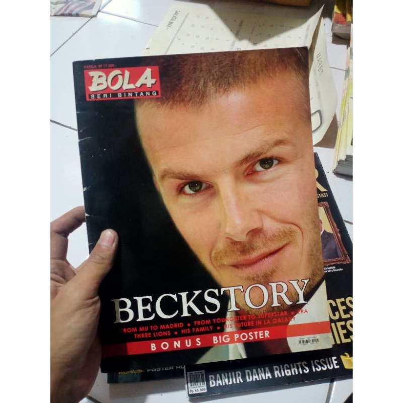 Jual majalah bola: beckstory | Shopee Indonesia