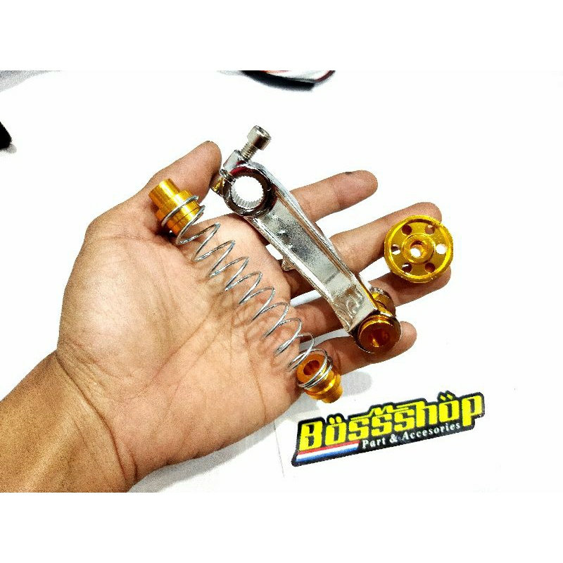 Jual Paha Rem KOU CROME Plus PER Rem Belakang Tromol supra Aerox beat ...