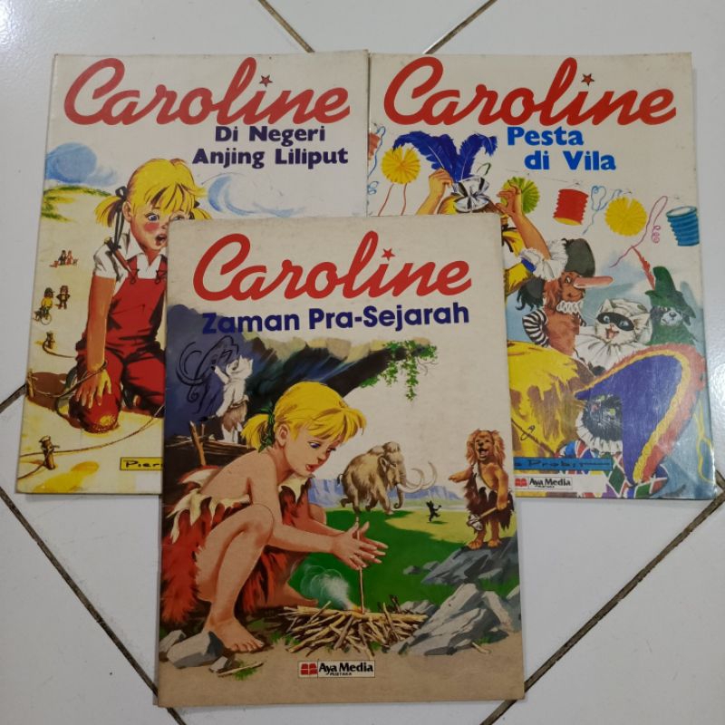 Jual Komik Cergam Serial Caroline Paket 3 Buku | Shopee Indonesia