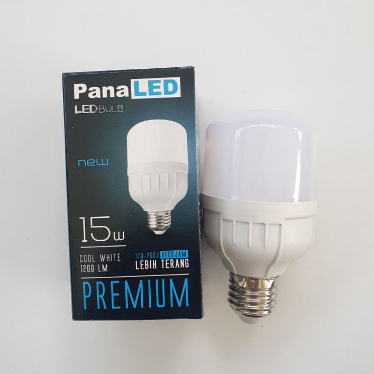 Jual Lampu LED 15W E27 Bohlam 15 Watt PANALED BULB Putih 15Watt w Pana lht | Shopee Indonesia