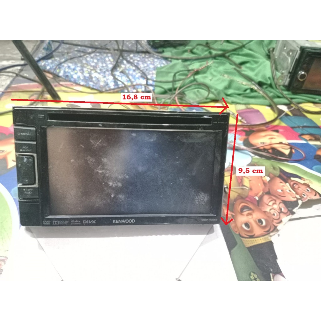 Jual HEAD UNIT KENWOOD. DOUBLE DIN KENWOOD DDX4033IH4. (BEKAS). GRATIS SOKET. | Shopee Indonesia