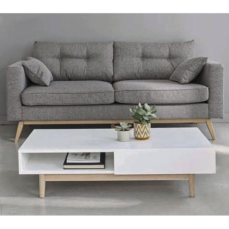 Jual Meja sofa hpl + laci | Shopee Indonesia
