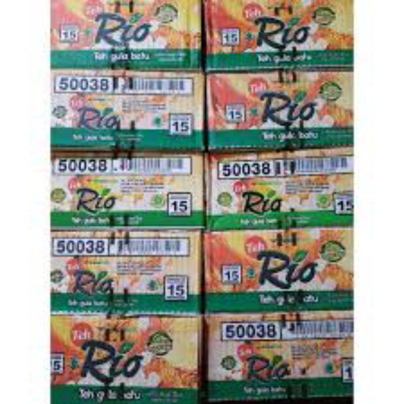 Jual Teh Rio Minuman Teh 1 Karton | Shopee Indonesia