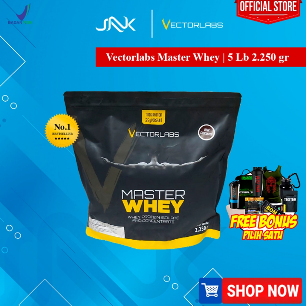 Jual Vectorlabs Master Whey 5 Lbs | Masterwhey Susu Whey Protein ...