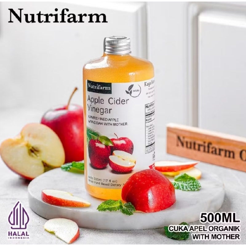 Jual Cuka Apel Organik Cider Apple Vinegar With Mother 500ml | Shopee ...