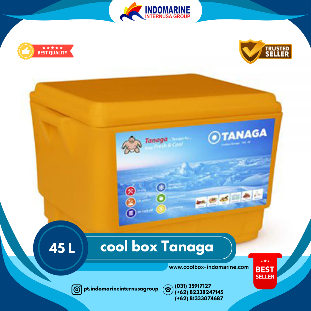 Jual Coolbox / Cooler Box Tanaga 45 Liter (CoolBox - IceBox - Cooler ...