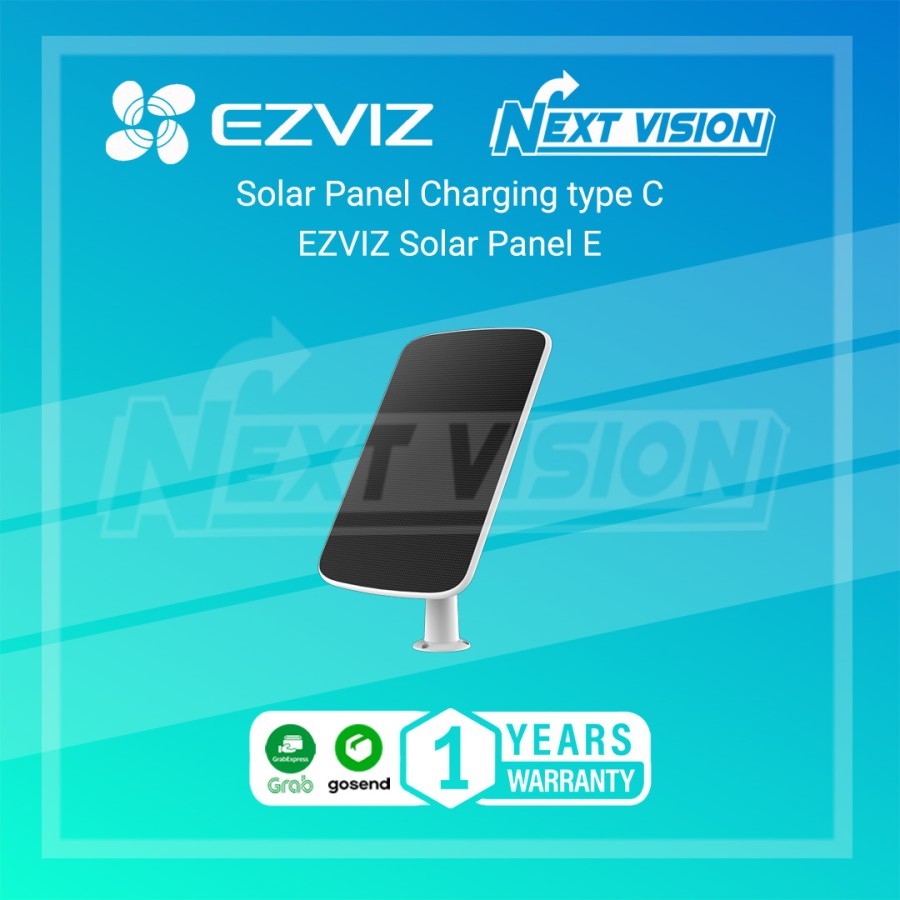 Jual EZVIZ SOLAR PANEL E - TYPE C CHARGING PORT PANEL | Shopee Indonesia