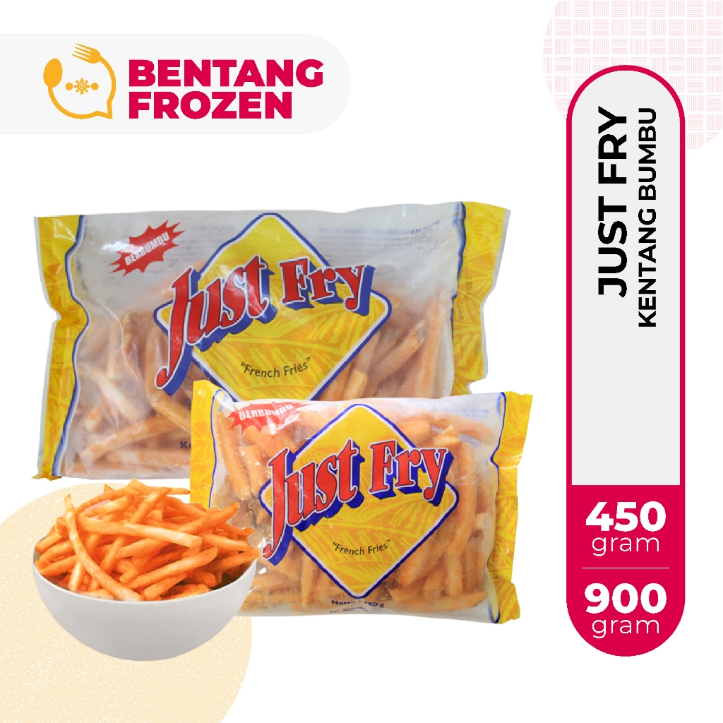 Jual Just Fry Kentang Bumbu 450gr - 900gr / Kentang Goreng Berbumbu ...