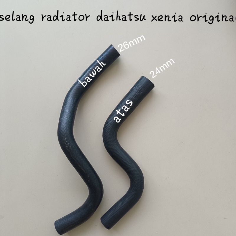 Jual SELANG RADIATOR XENIA 1000CC ATAS/BAWAH | Shopee Indonesia