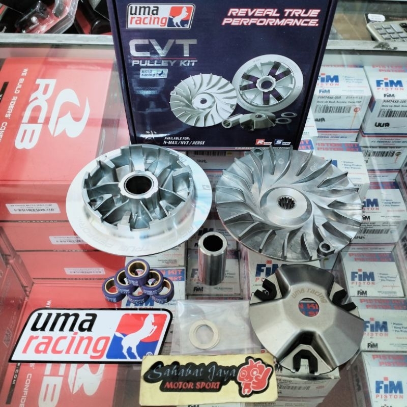 Jual Pulley Set Rumah Roller Set Uma Racing V3 Nmax Old Nmax New Aerox ...