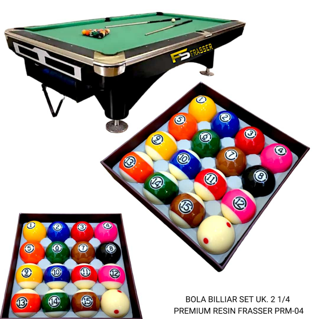 Jual Frasser Bola Biliar Bola Billiard Bola Bilyar Premium Bola Belgi ...