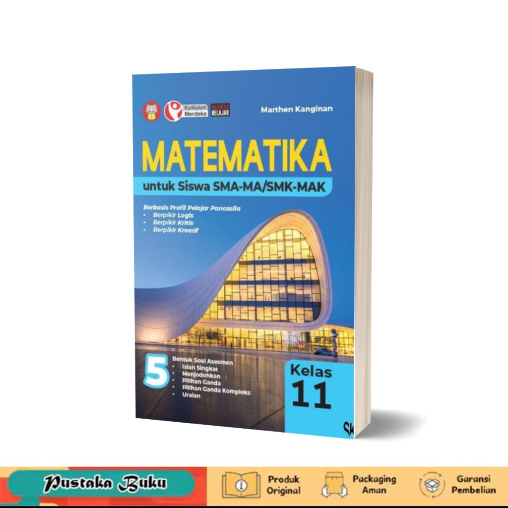 Jual Buku Matematika Umum SMA/MA/SMK Kelas 11/XI Kurikulum Merdeka-Martheen Kanginan | Shopee ...
