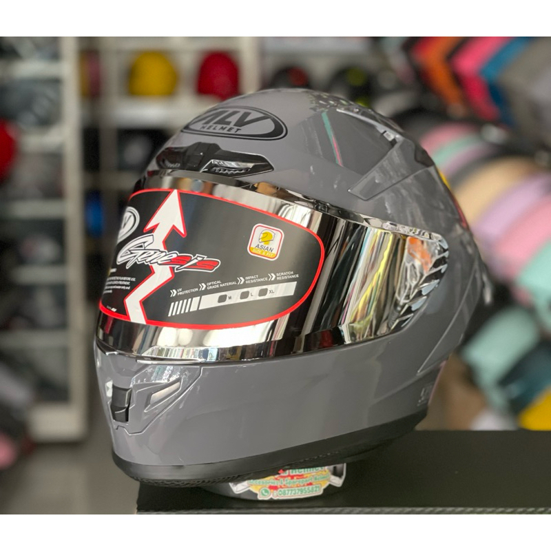 Jual Helm ALV Genesis Original-Helm ALV Fullface | Shopee Indonesia