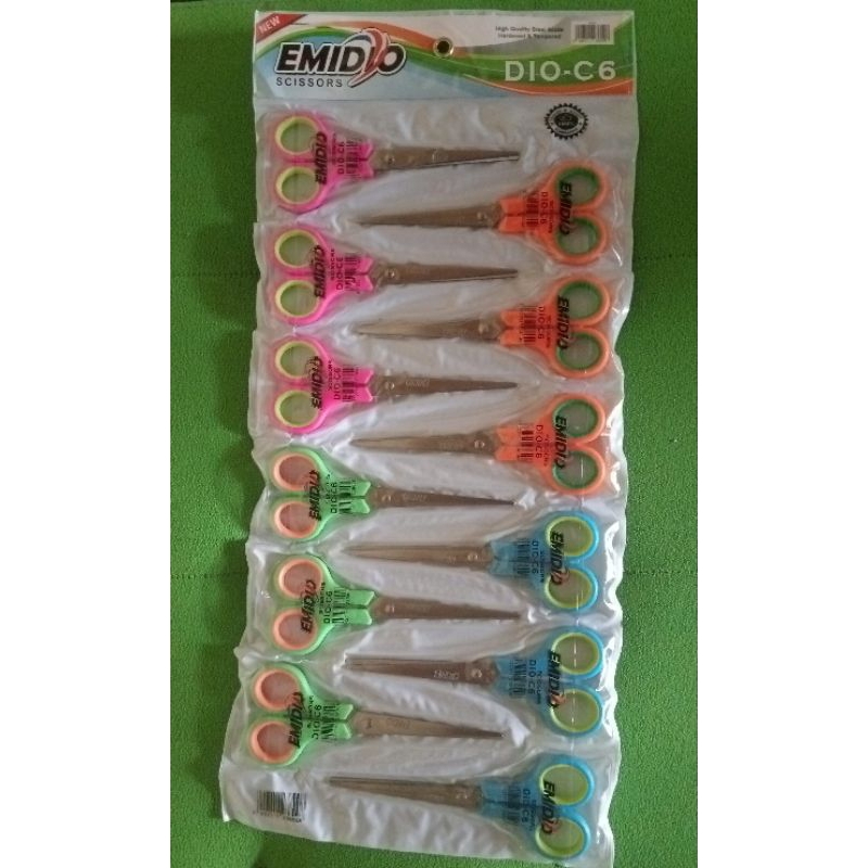 Jual Gunting murah ukuran tanggung merek EMIDIO isi 12 pcs | Shopee ...