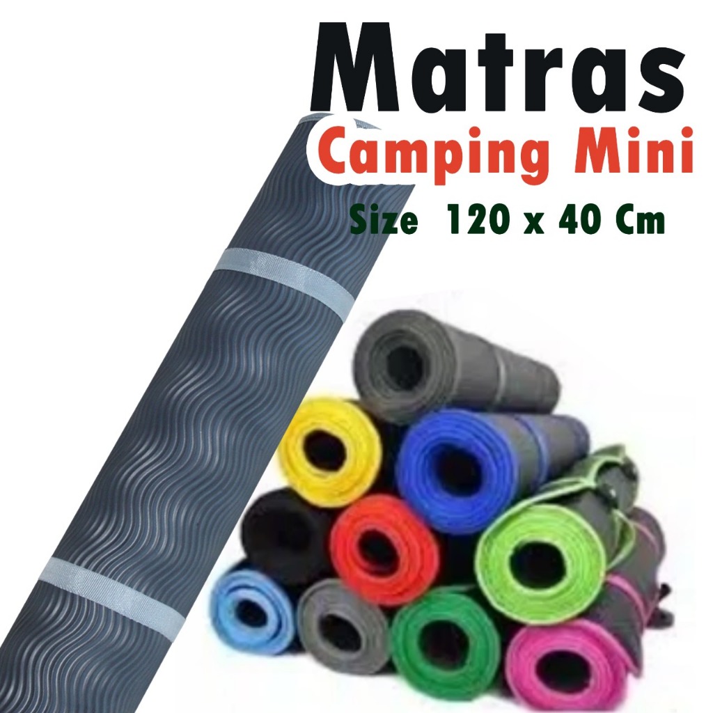 Jual Matras Camping Gunung Matras Outdoor Karet Mini Anak Ukuran 120 x ...