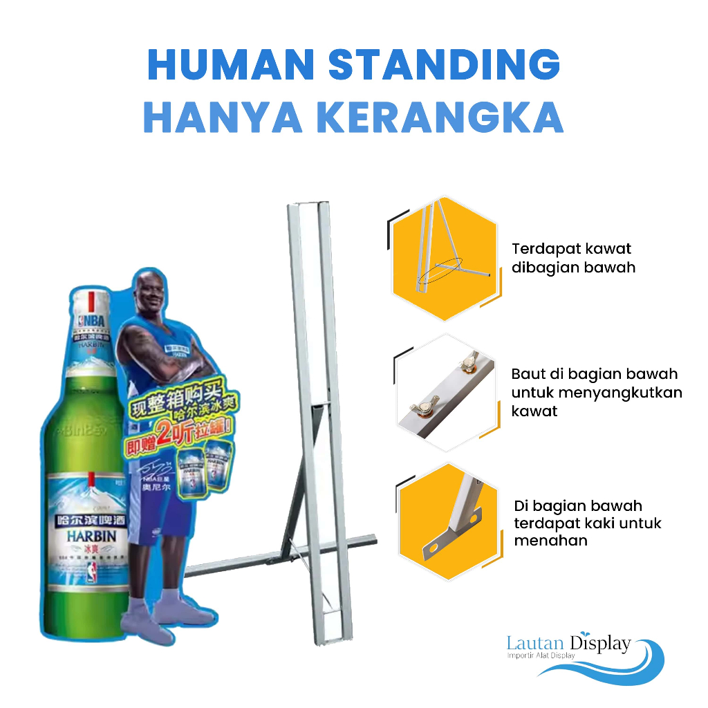Jual Human Standing Standee Cardboard Board Karakter Anime Bts ...