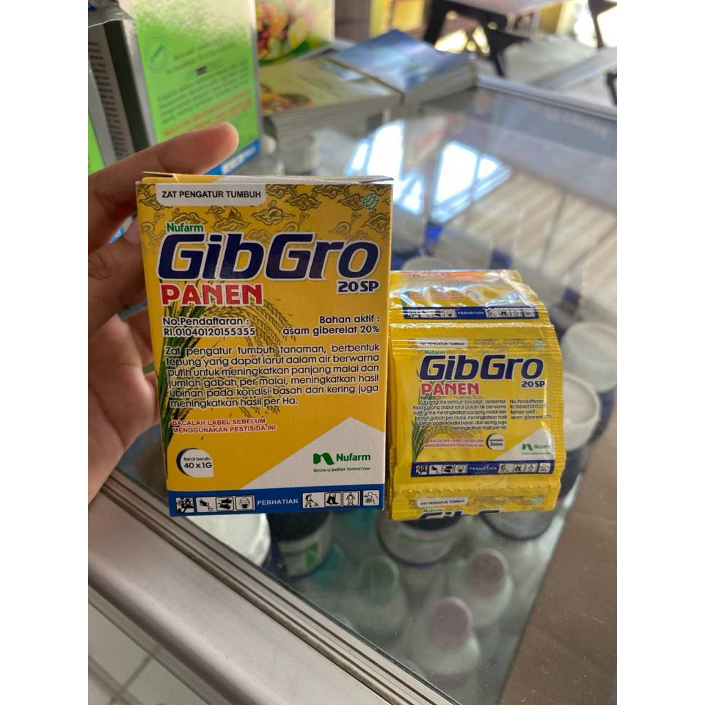 Jual GIBGRO 20 SP / GIBGRO PANEN 1 GRAM ( Asam Giberellat 20 % ...