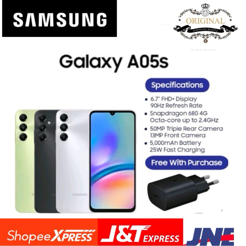Jual SAMSUNG A05S RAM 6/128GB GARANSI RESMI | Shopee Indonesia