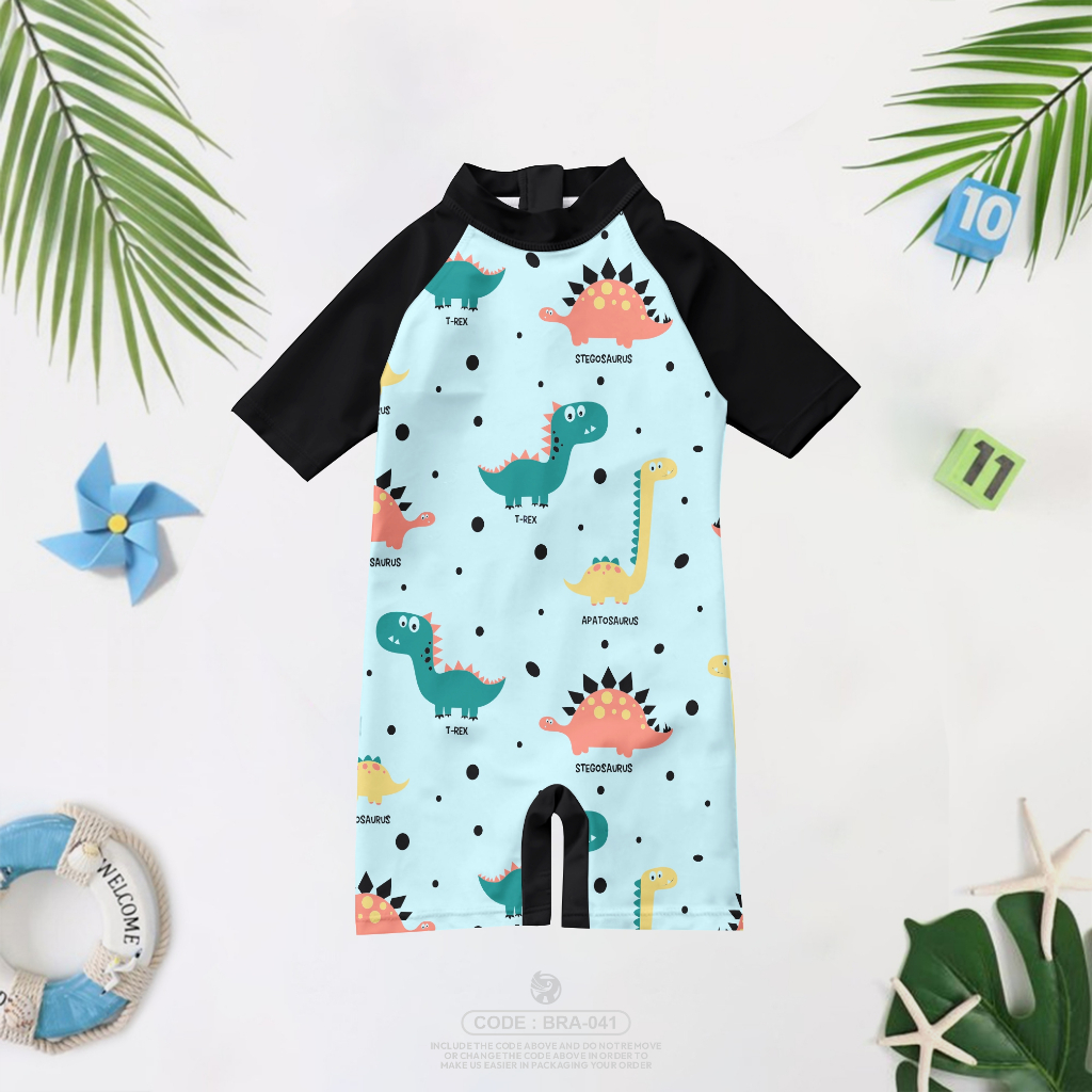 Jual Baju Renang Anak Laki Laki Motif Dino Lucu | Shopee Indonesia