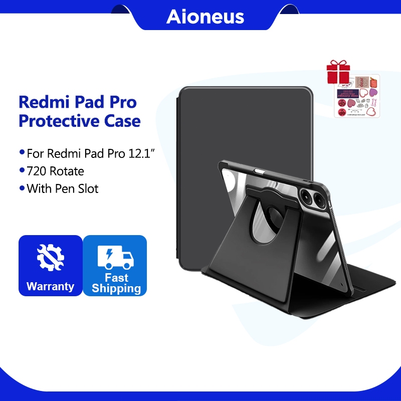 Jual Aioneus | Case Redmi Pad Pro 12.1 inch 720° Rotate Redmi Pad Pro ...