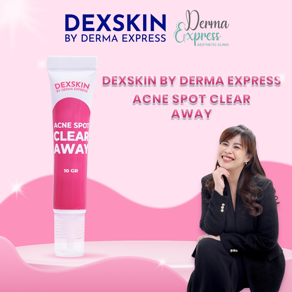 Jual DEXSKIN BY DERMA EXPRESS Acne Spot Clear Away (10g) | Shopee Indonesia