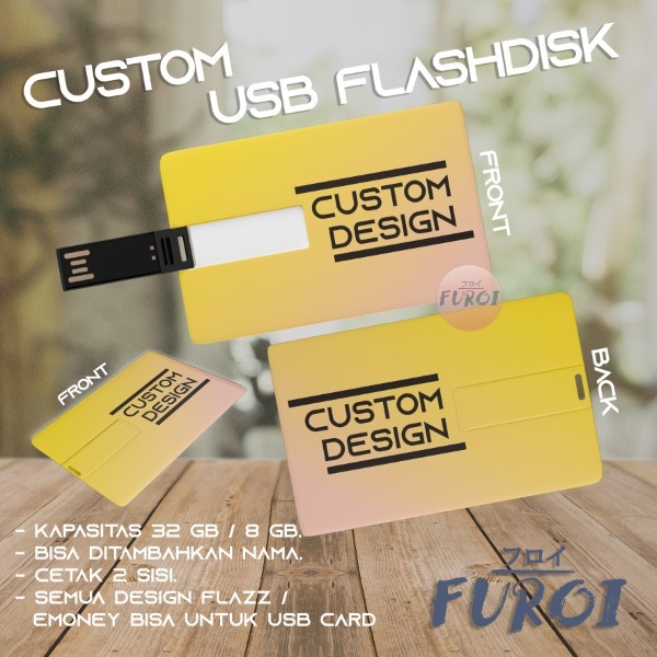 Jual Custom USB Flashdisk | Custom Design | Shopee Indonesia