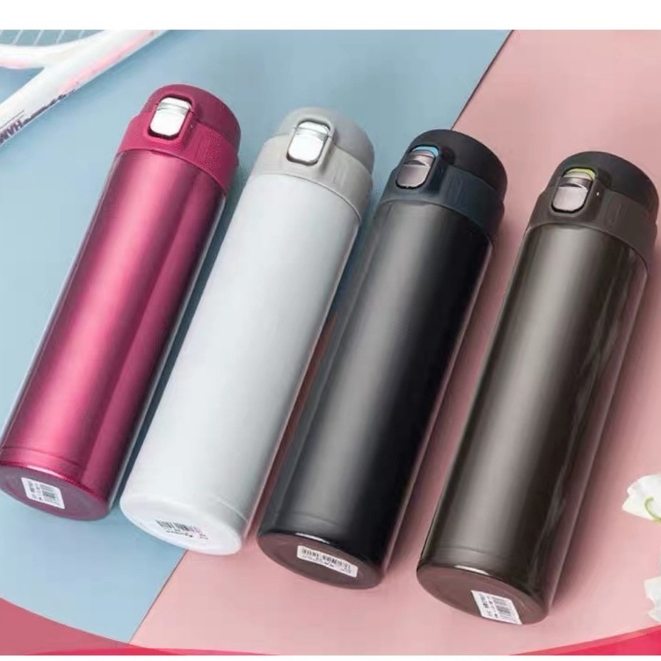 Jual Termos Polos Kancing 500 ML / Thermos Botol Minum Vacuum Tumbler Stainless Steel / Termos ...