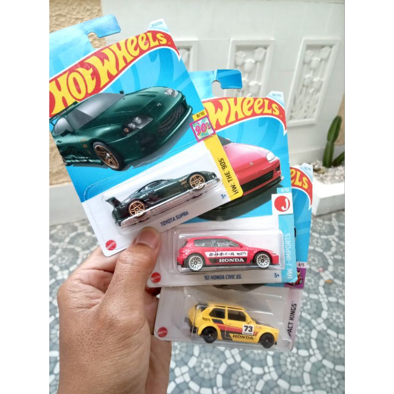 Jual Hot Wheels Supra Mk4 Civic EG Civic Custom | Shopee Indonesia