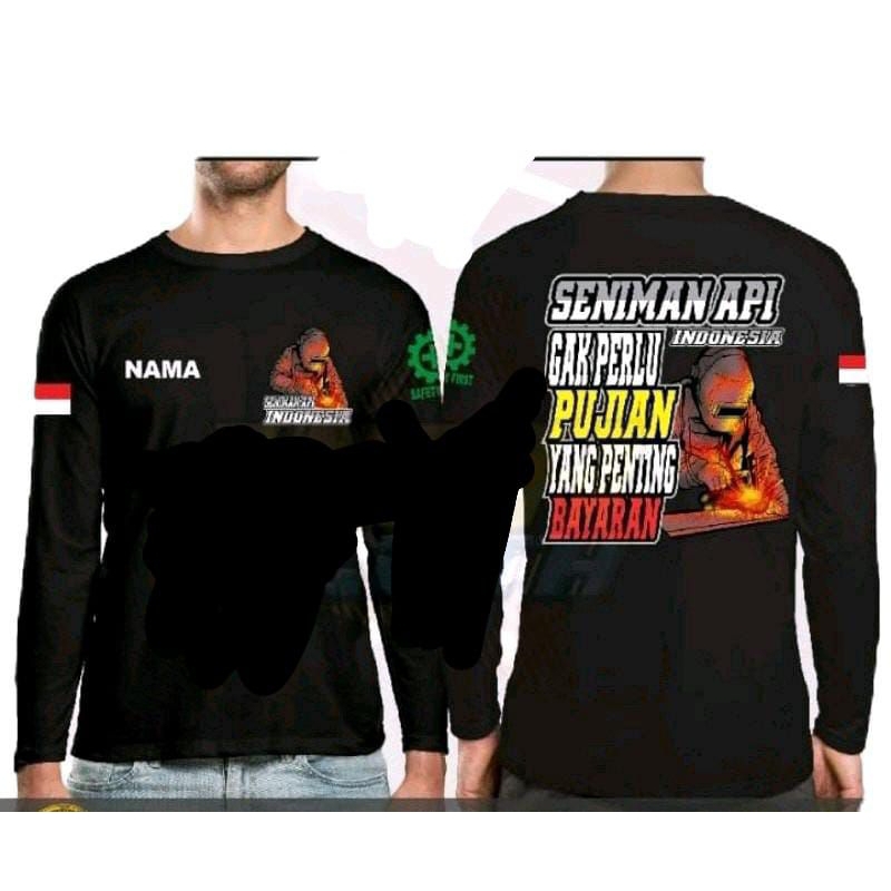 Jual KAOS LENGAN PANJANG SENIMAN API INDONESIA GAK PERLU PUJIAN YANG ...