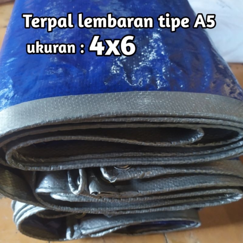 Jual Terpal lembaran tipe A5 ukuran 4x6 | Shopee Indonesia