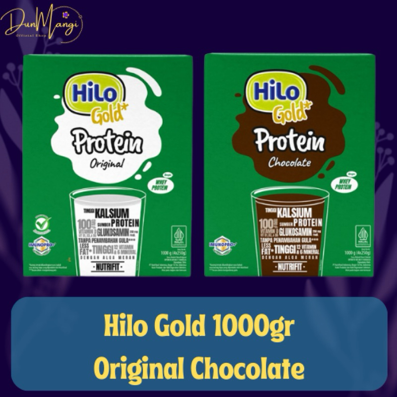 Jual HILO GOLD 1000GR ORIGINAL COKLAT - KEMASAN MULUS | Shopee Indonesia