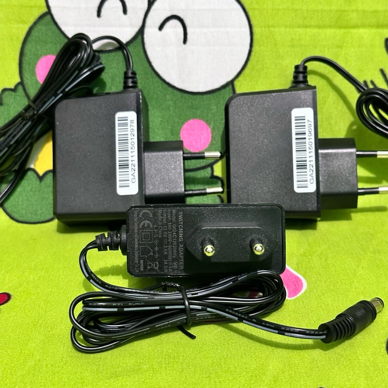 Jual adaptor 100%original LPS 12v 2a new/baru untuk router/stb/modem ...