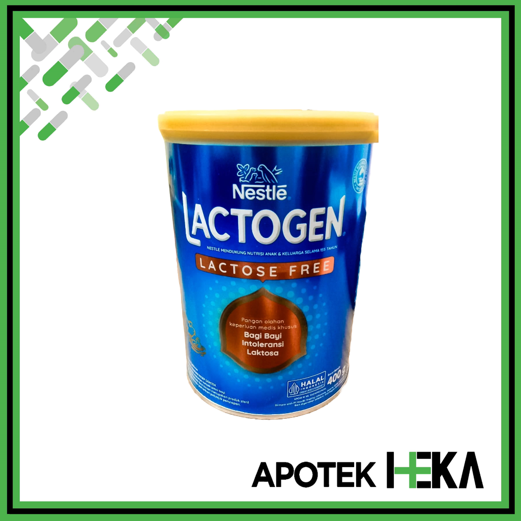 Jual Lactogen Lactose Free 400 g - Susu Formula Bebas Laktosa 0-12 ...