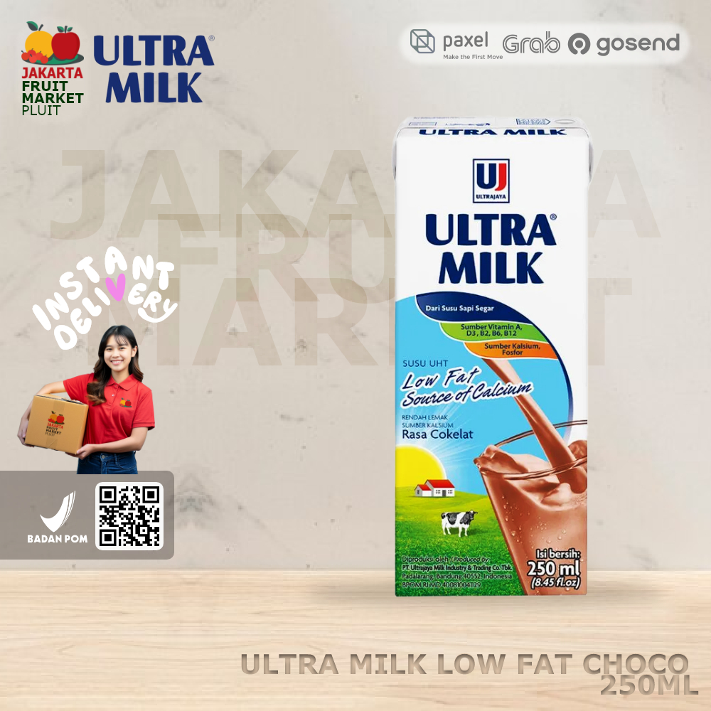 Jual ULTRA MILK LOW FAT CHOCO 250ML | Shopee Indonesia