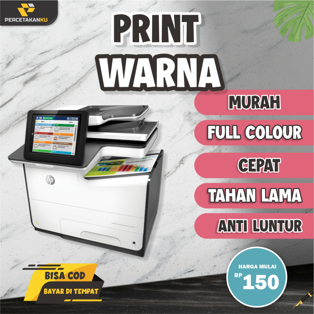 Jual Cetak Print Warna HVS (Skripsi, Makalah, RPP, Silabus, Buku dll ...
