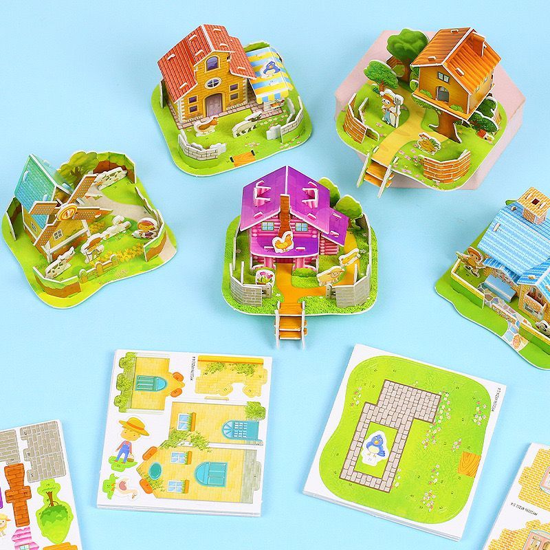 Jual Puzzle 3d foam diy merakit bongkar pasang | Shopee Indonesia