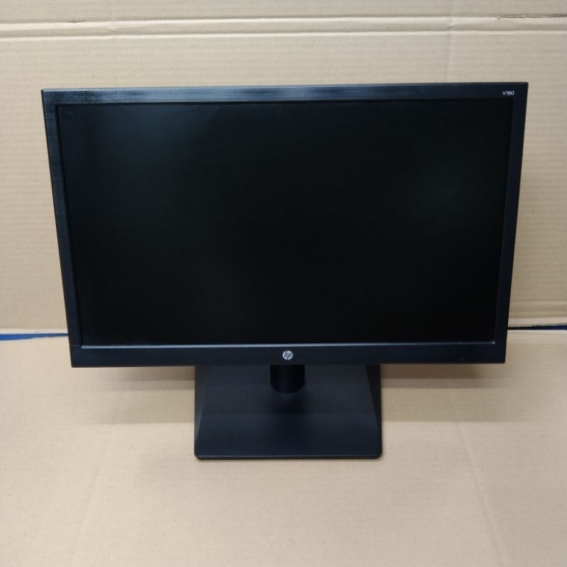 Jual Monitor HP 19 inch HP V190 normal | Shopee Indonesia