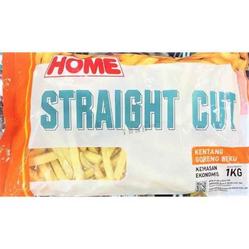 Jual Kentang Goreng Straighcut Home 1kg | Shopee Indonesia