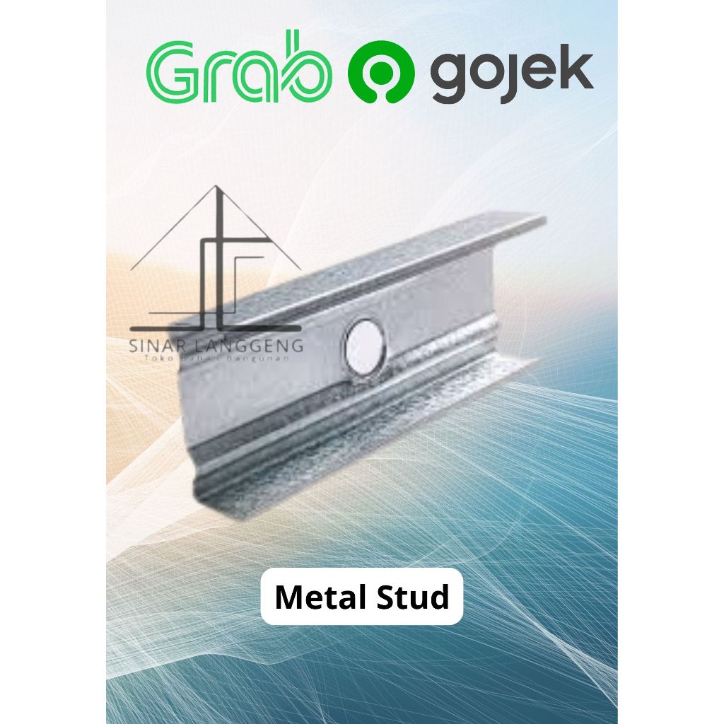 Jual (Min 10 btg) Metal Stud / U Runner / Rangka Gypsum / Rangka ...