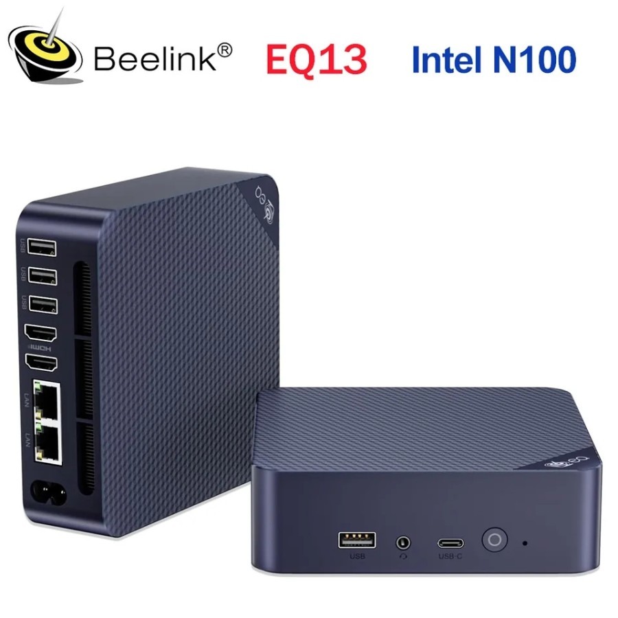 Jual Mini PC Beelink EQ13 Intel Alderlake N100 16/500GB SSD Dual LAN Dual HDMI WiFi6 Windows 11 ...