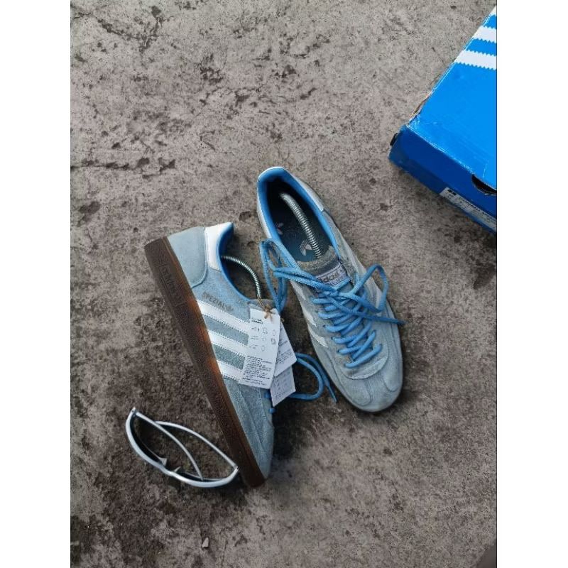 Jual adidas spezial ice blue (second) | Shopee Indonesia