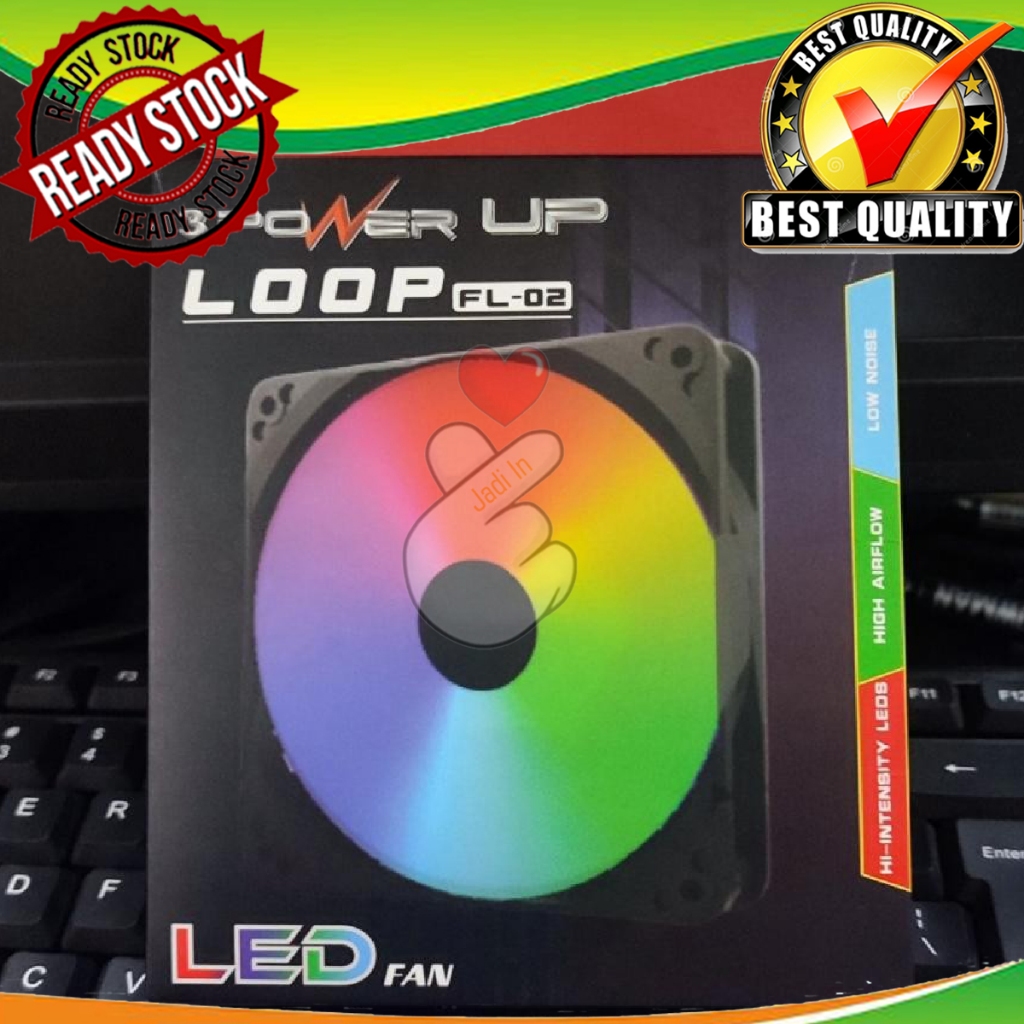 Jual FAN CASING RGB FAN CASE Static Color LED 120mm / Fan Casing ...