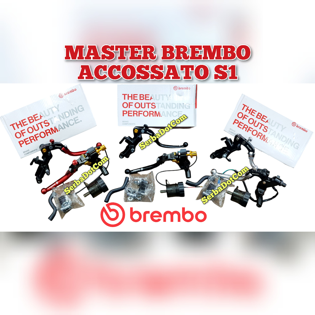Jual MASTER HANDLE REM KOPLING ACCOSSATO S1 AEROX CBR 150 250 CB CB150 ...