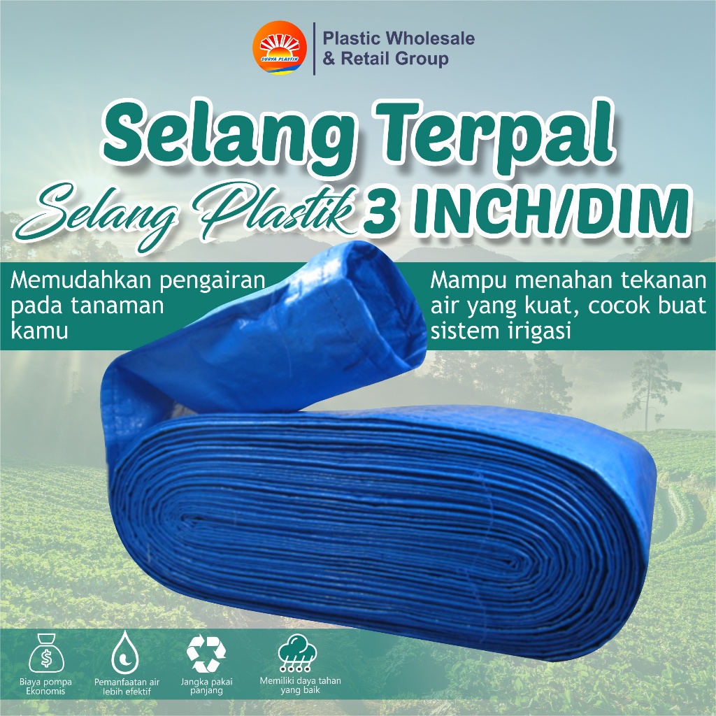Jual Selang Terpal Diesel 3 Dim / 3 Inch 15 Cm Berbagai Ukuran | Shopee ...